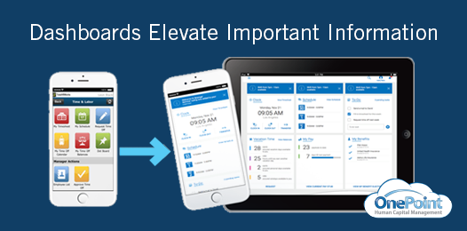 OnePoint Launches New Mobile HCM User Interface | OnePoint HCM